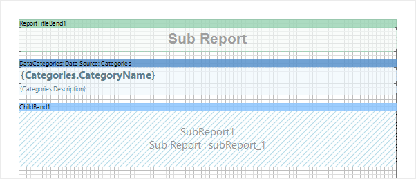 Report Internals > Sub-Reports > Report sample with parameters