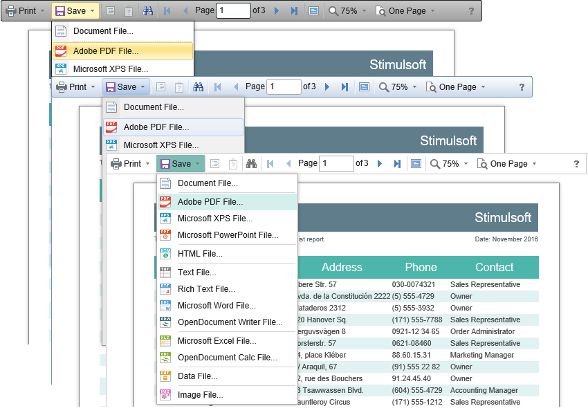 Reports And Dashboards For Aspnet Mvc Html5 Viewer Using Themes 