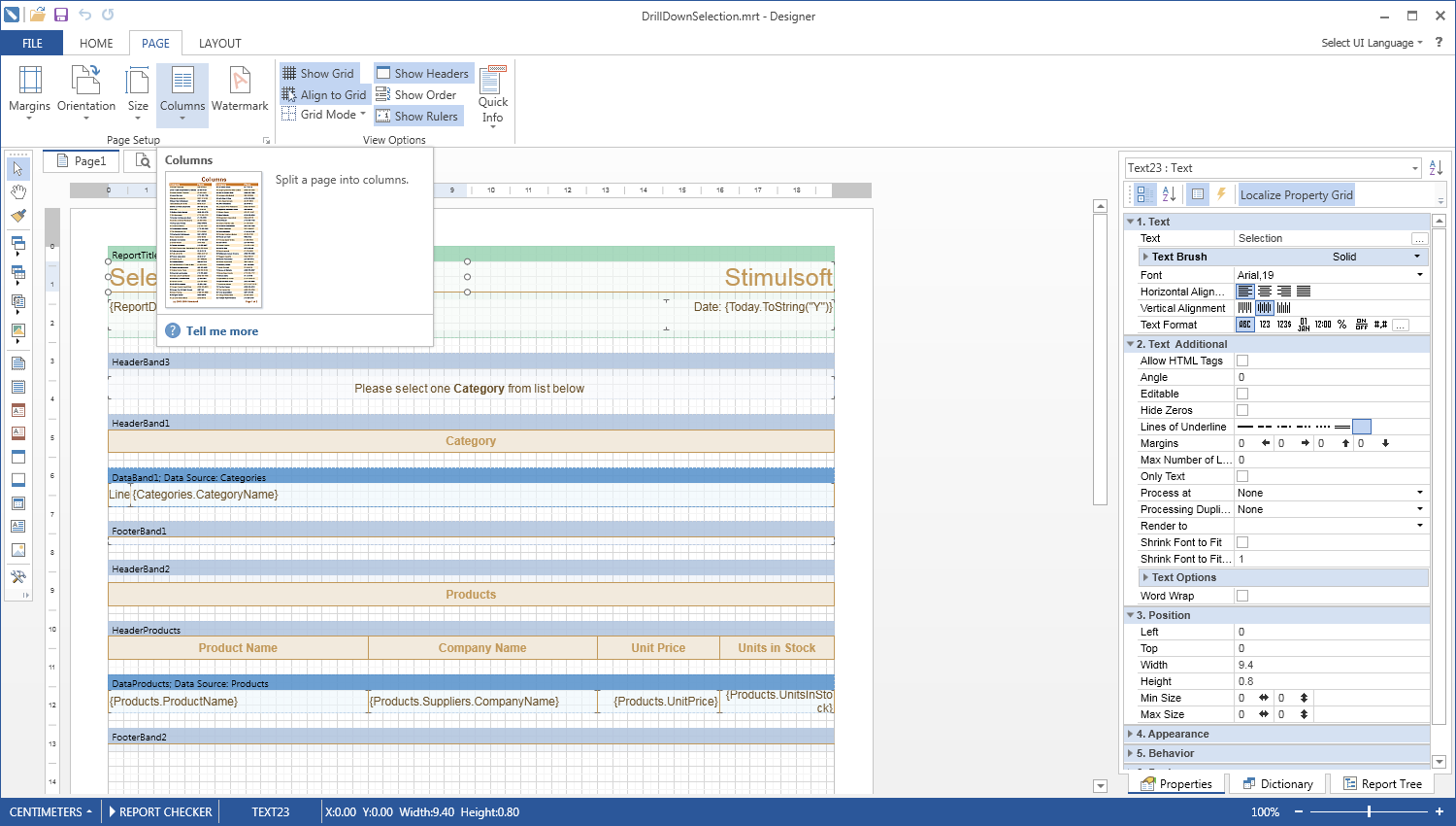 All-in-One Solution for Your Reports. Reporting Tools for .NET, ASP.NET ...