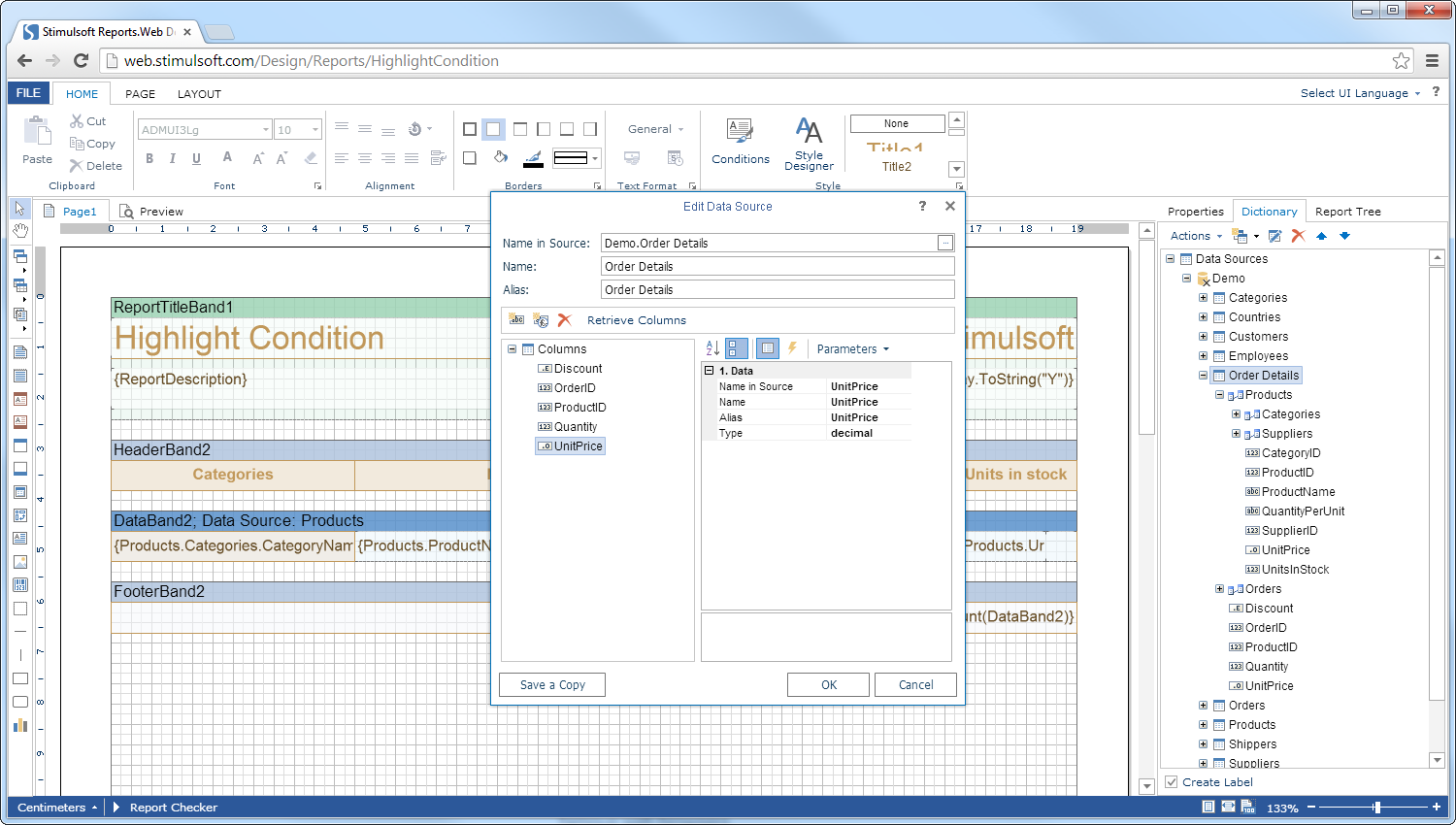 Stimulsoft Reports.Web :: Stimulsoft